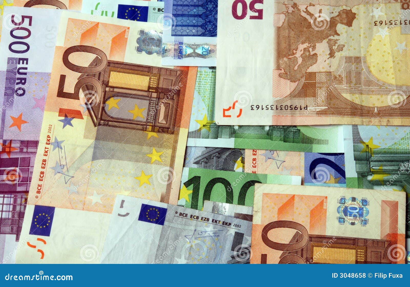 Euro billets de banque photo stock. Image du paiement - 3048658
