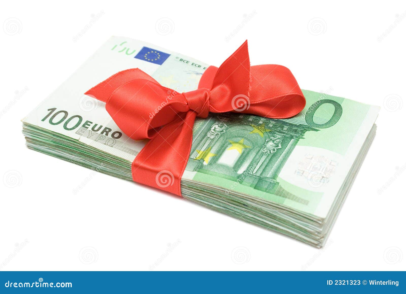 Euro Billets De Banque Avec La Bande Image stock - Image du décorations ...