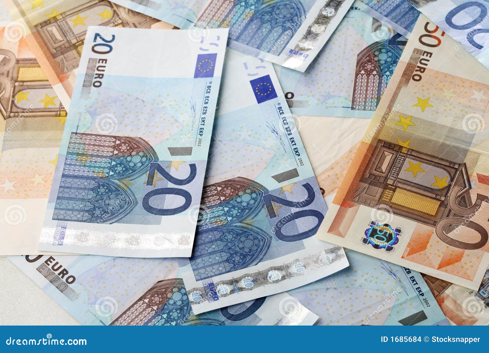 Euro bills stock photo. Image of european, bill, euros - 1685684