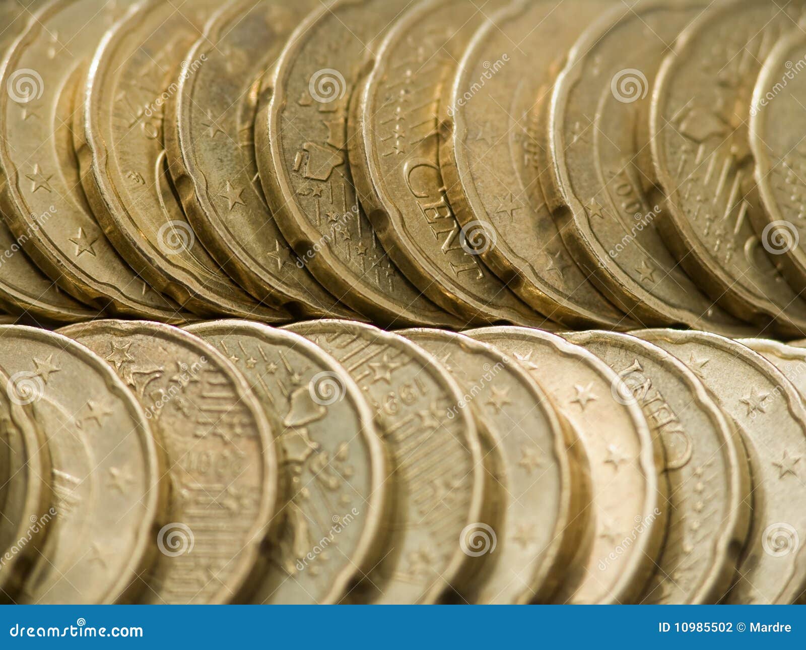 Euro Cent stock photo. Image of coin, monetary, economic - 10985502