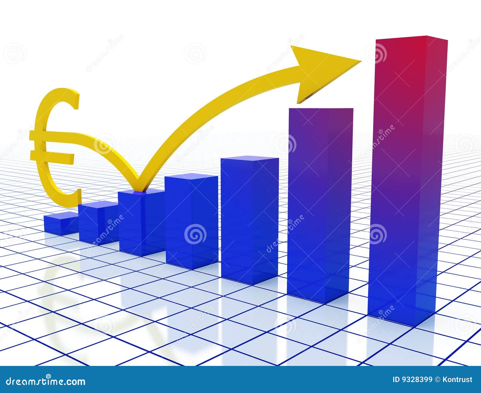 Gradient Chart, Statistics Graph Or Oscillation Diagram. Cartoon Vector ...