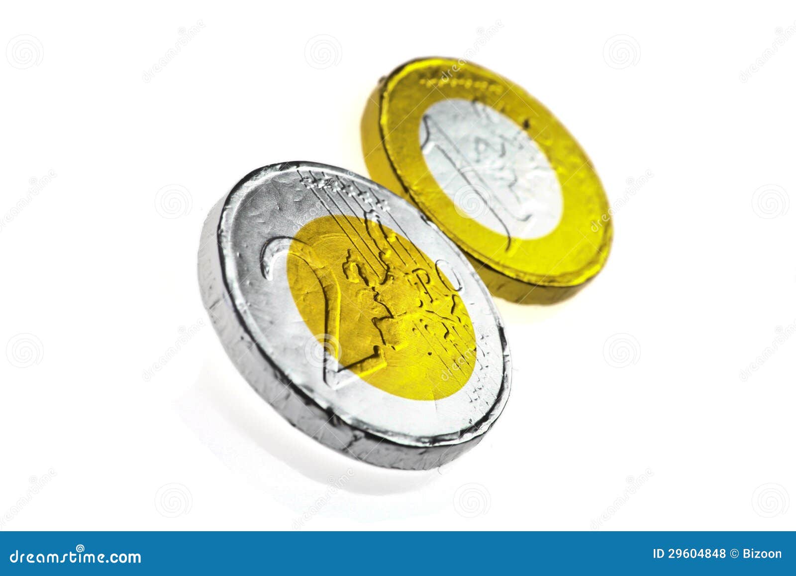 Euro chocolate coins stock photo. Image of coins, shiny - 29604848