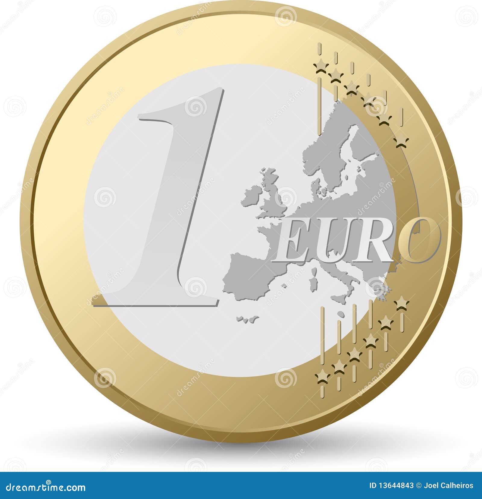 Euro Coin Rotating Gif Animation Sprite Sheet Vector Illustration ...