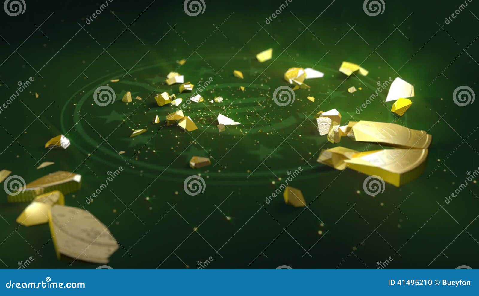 Euro coin crash stock footage. Video of falling, currency - 41495210