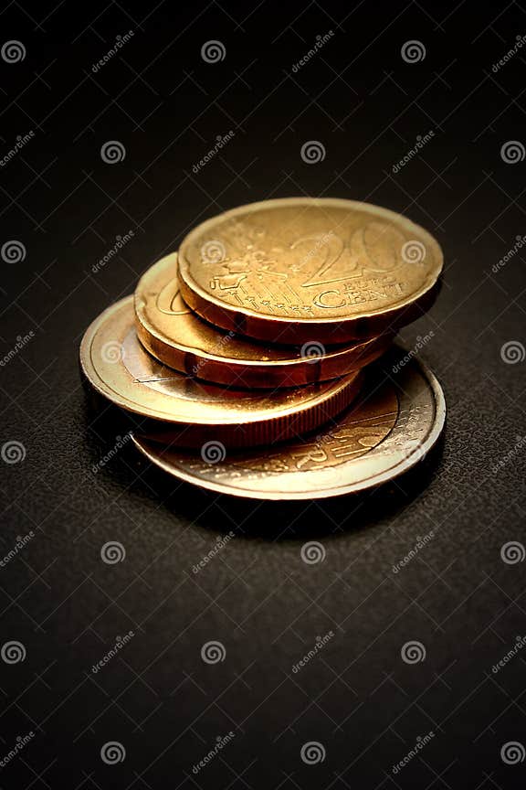 Euro coins stock image. Image of euro, capital, treasure - 12678635