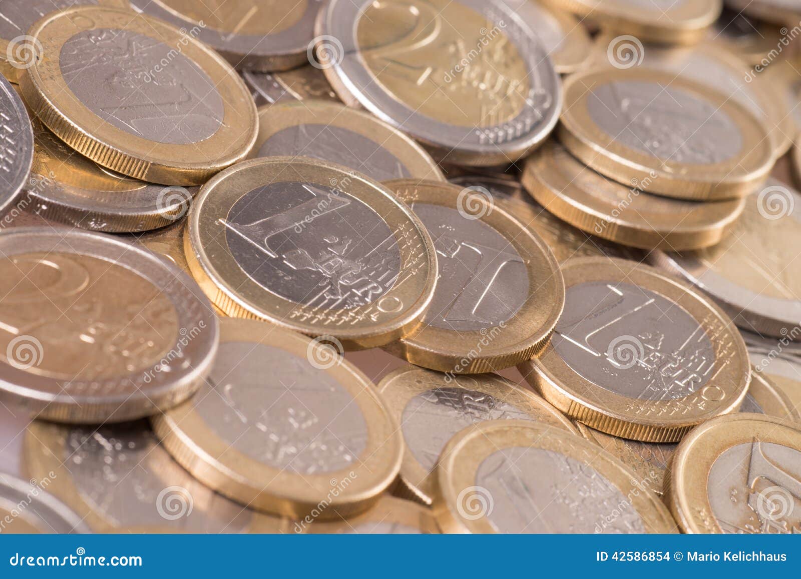 Euro Coins stock photo. Image of consulting, investing - 42586854