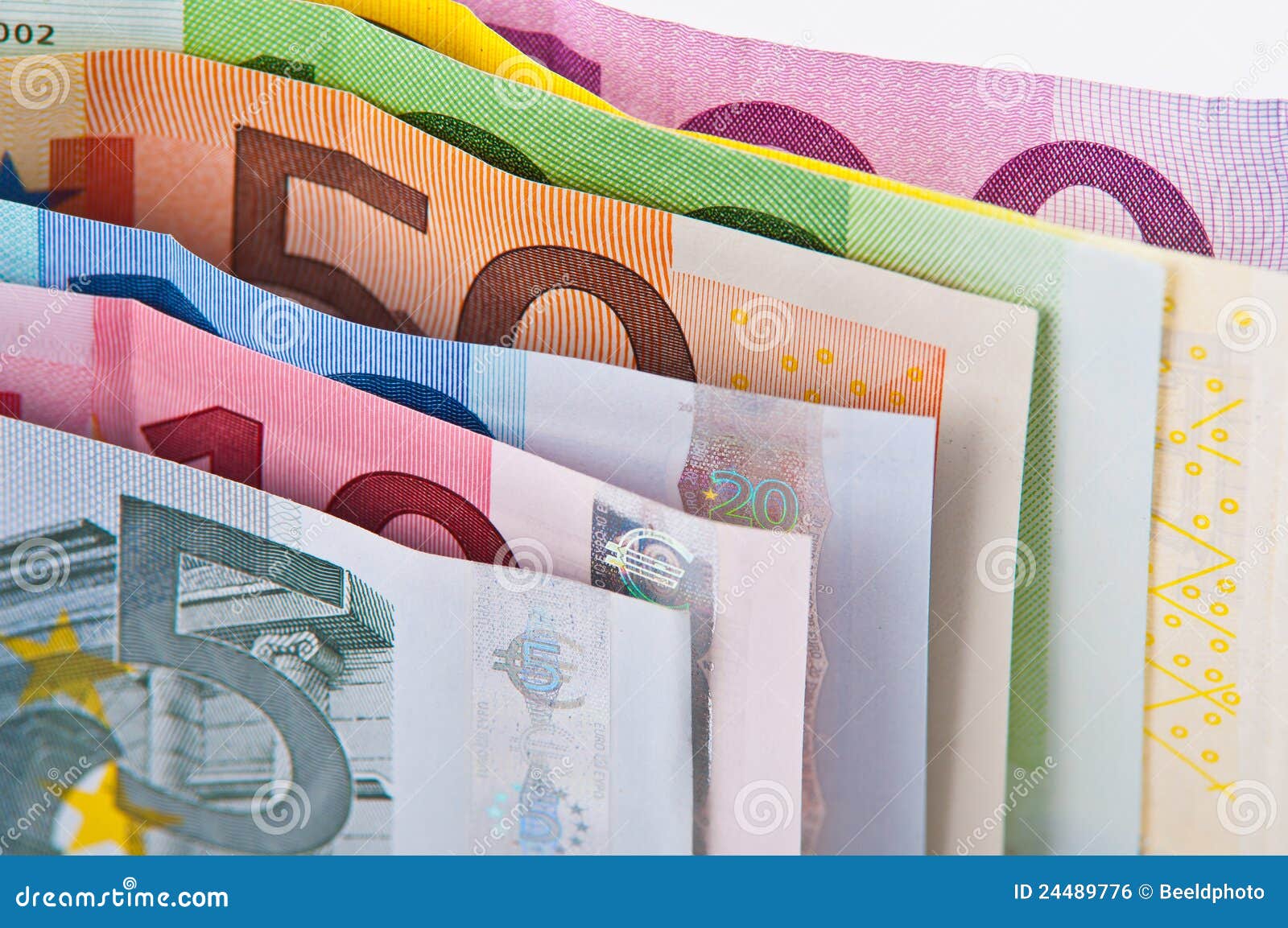 Euro collection stock photo. Image of bill, europe, note - 24489776