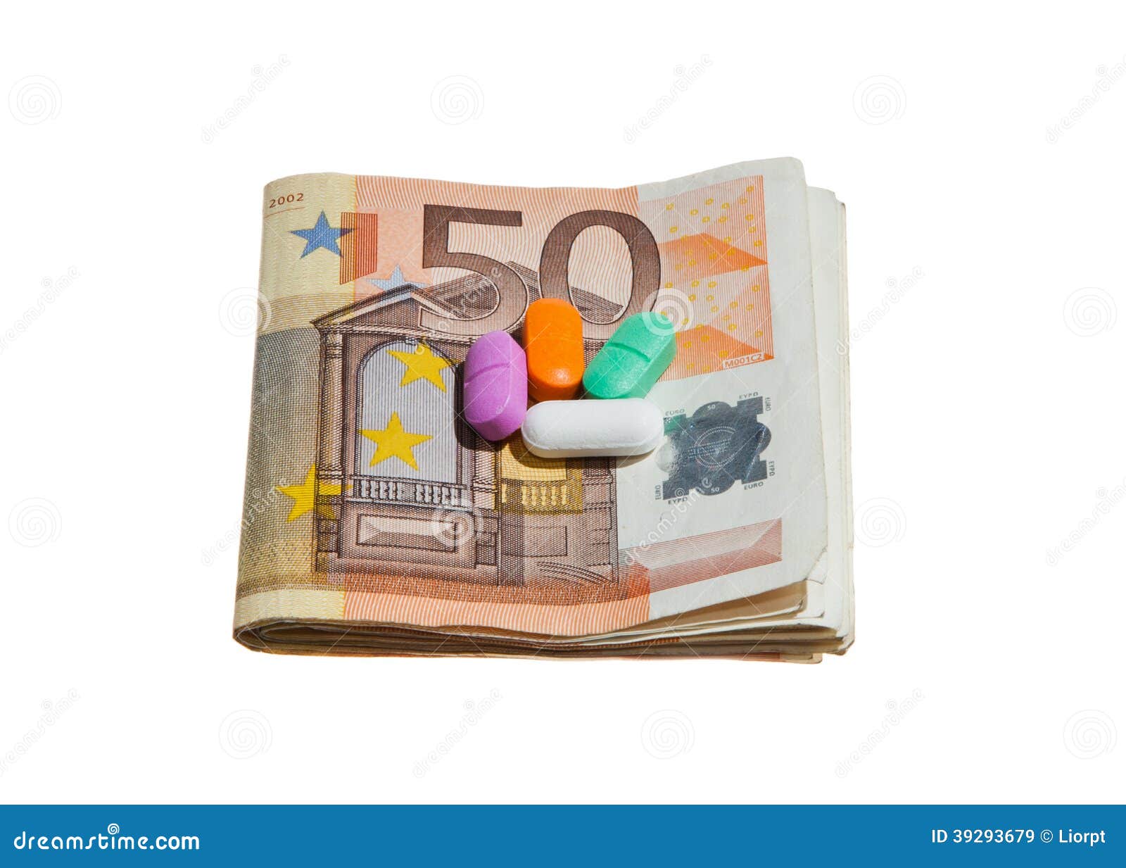 Euro Currency and Pills stock image. Image of pharma - 39293679
