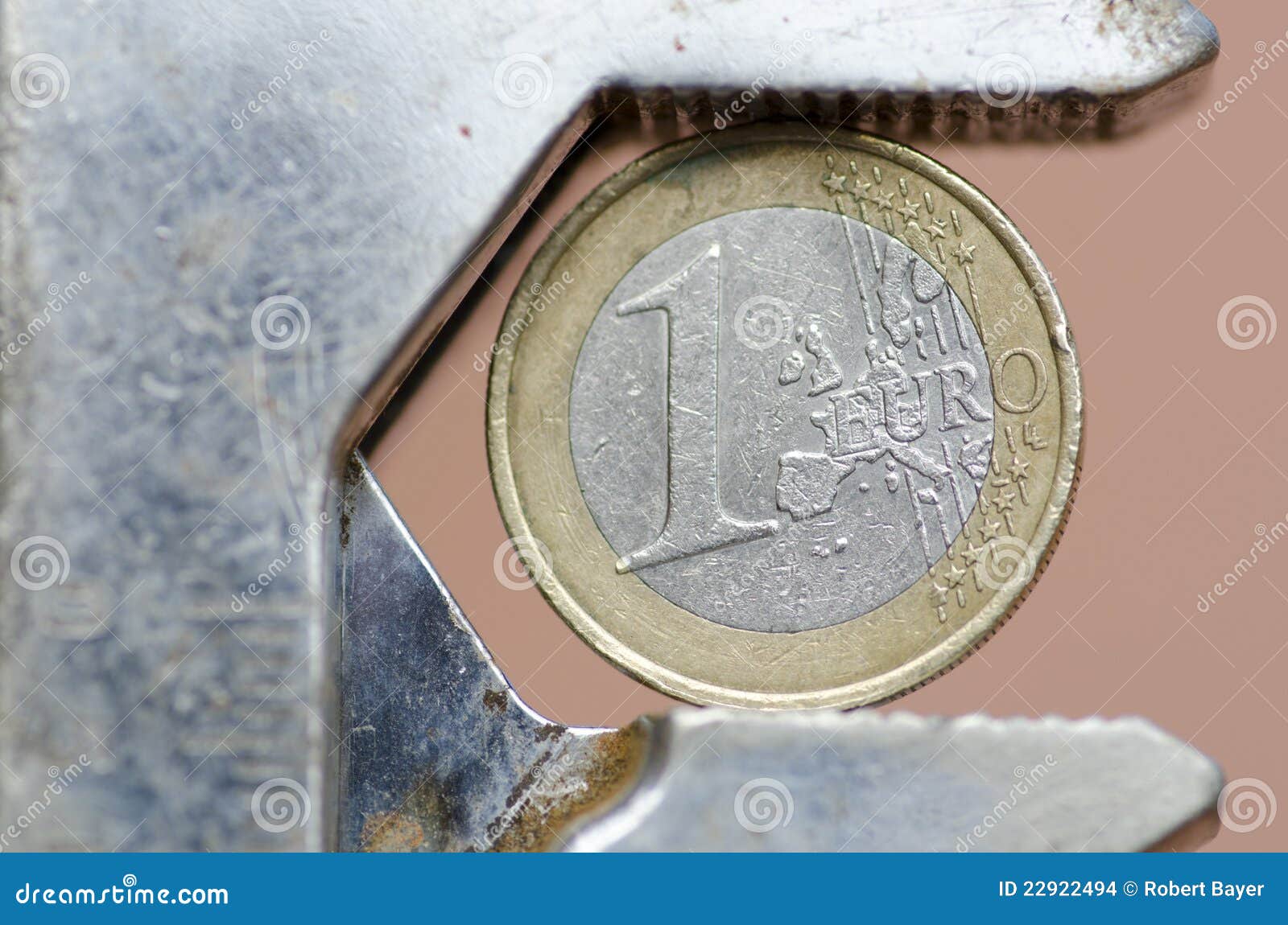 Euro devise sous pression image stock éditorial. Image du changement ...