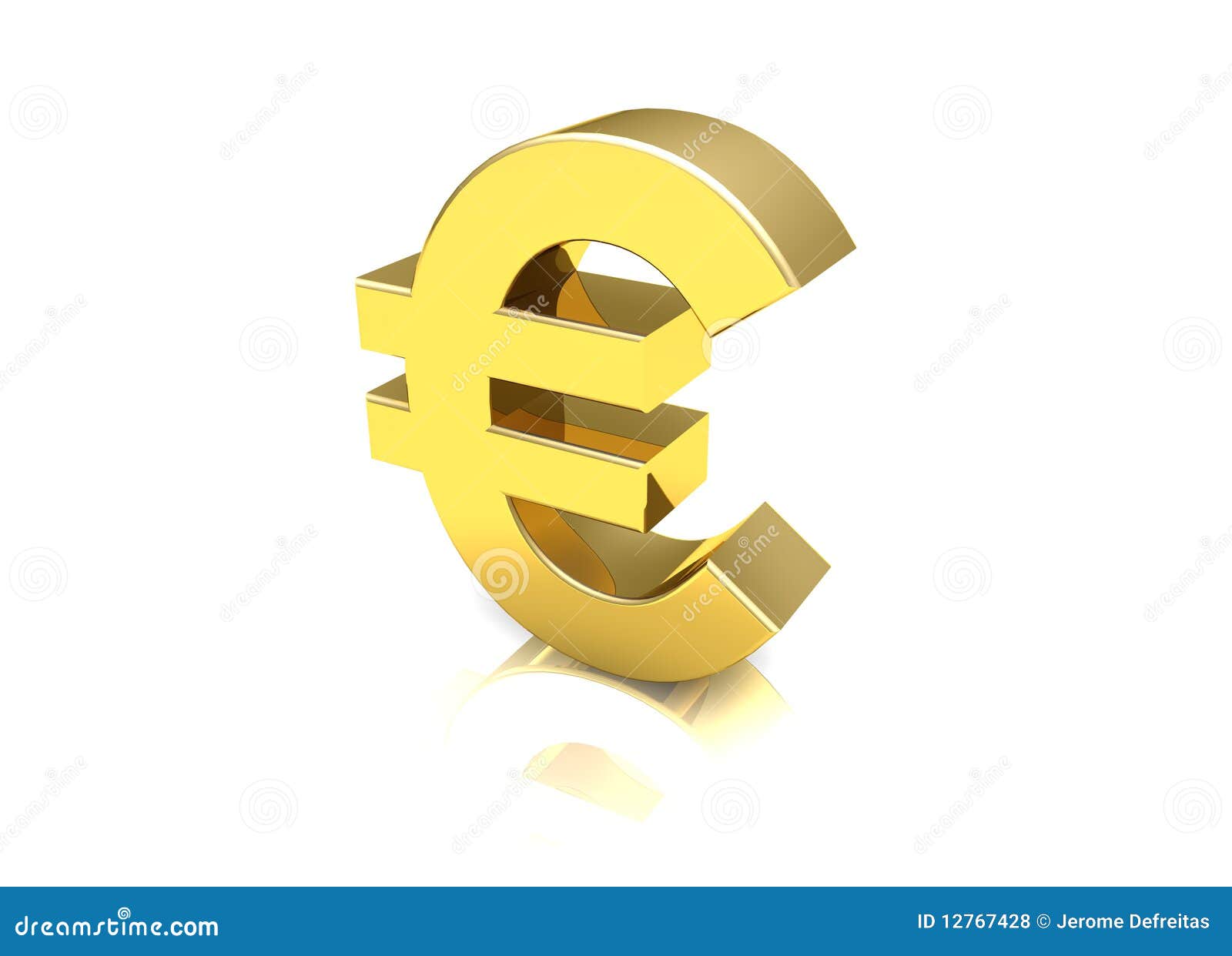 Euro Dollar symbol (bold) stock illustration. Illustration of euro ...