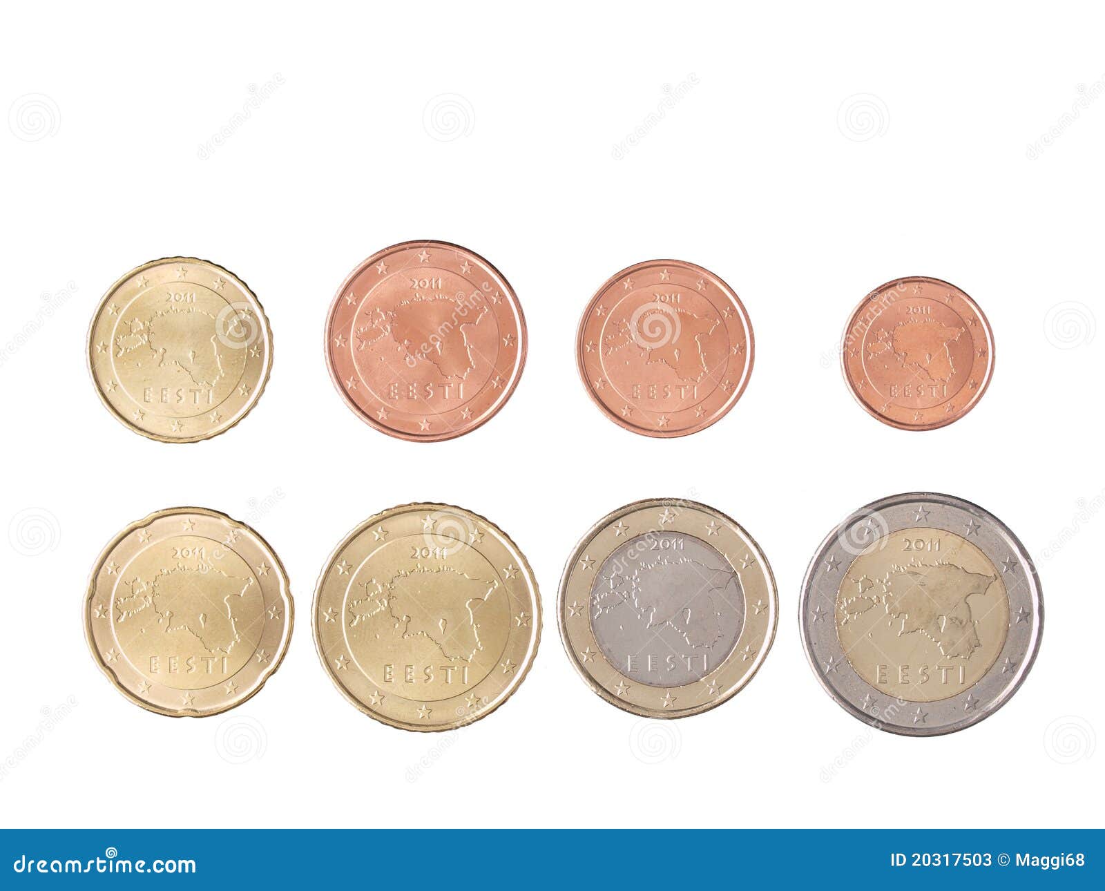 Euro Estonia stock image. Image of kroon, money, zone - 20317503