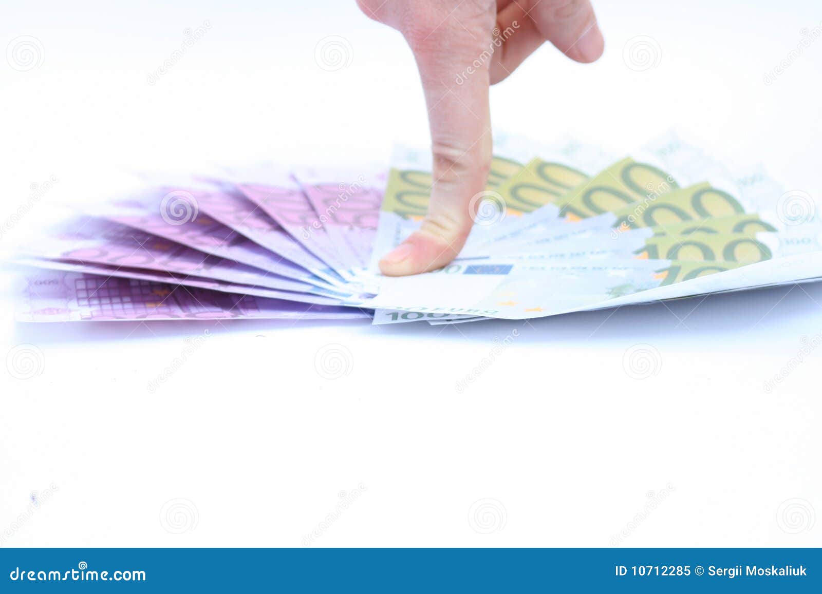 Euro and finger stock image. Image of purchase, note - 10712285