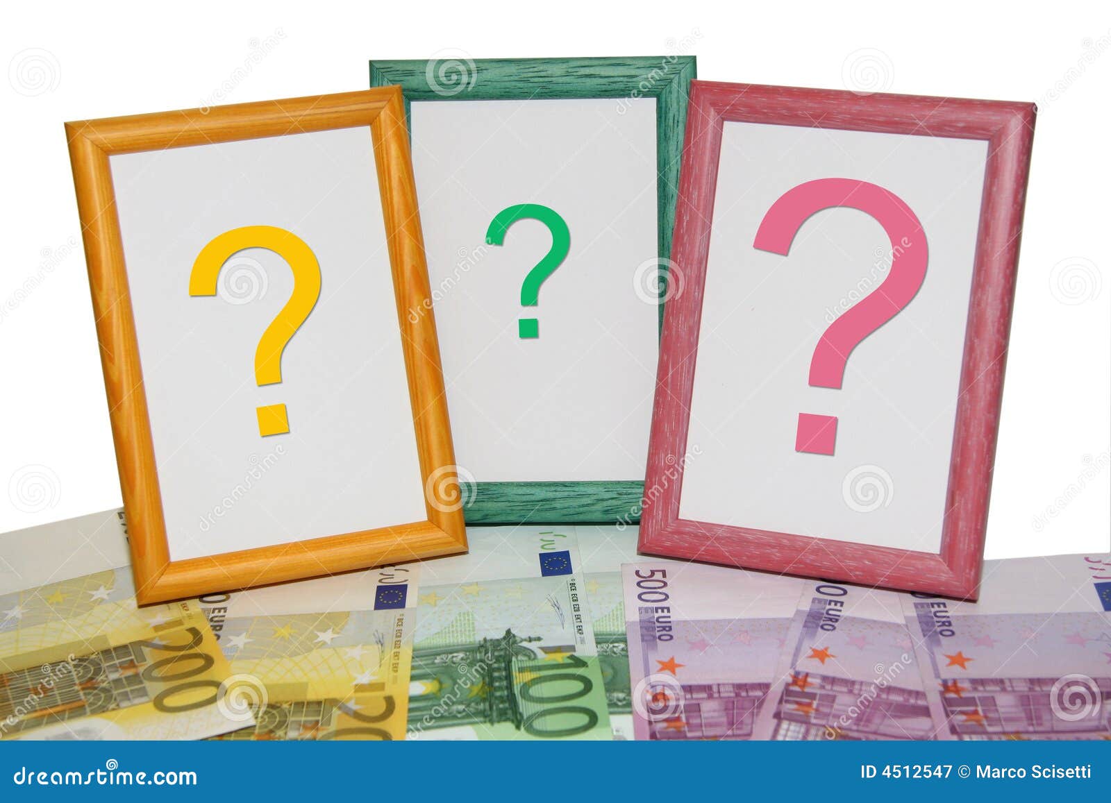 Euro Frames stock image. Image of economy, note, investment - 4512547