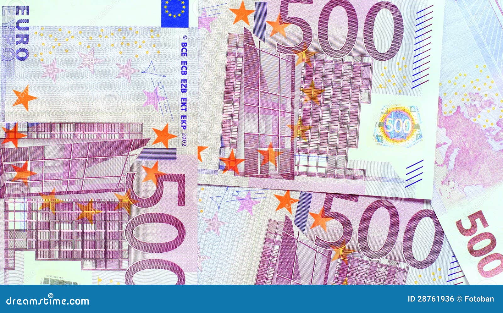 Euro geld 500 stock foto. Image of bonus, crisis, textuur - 28761936