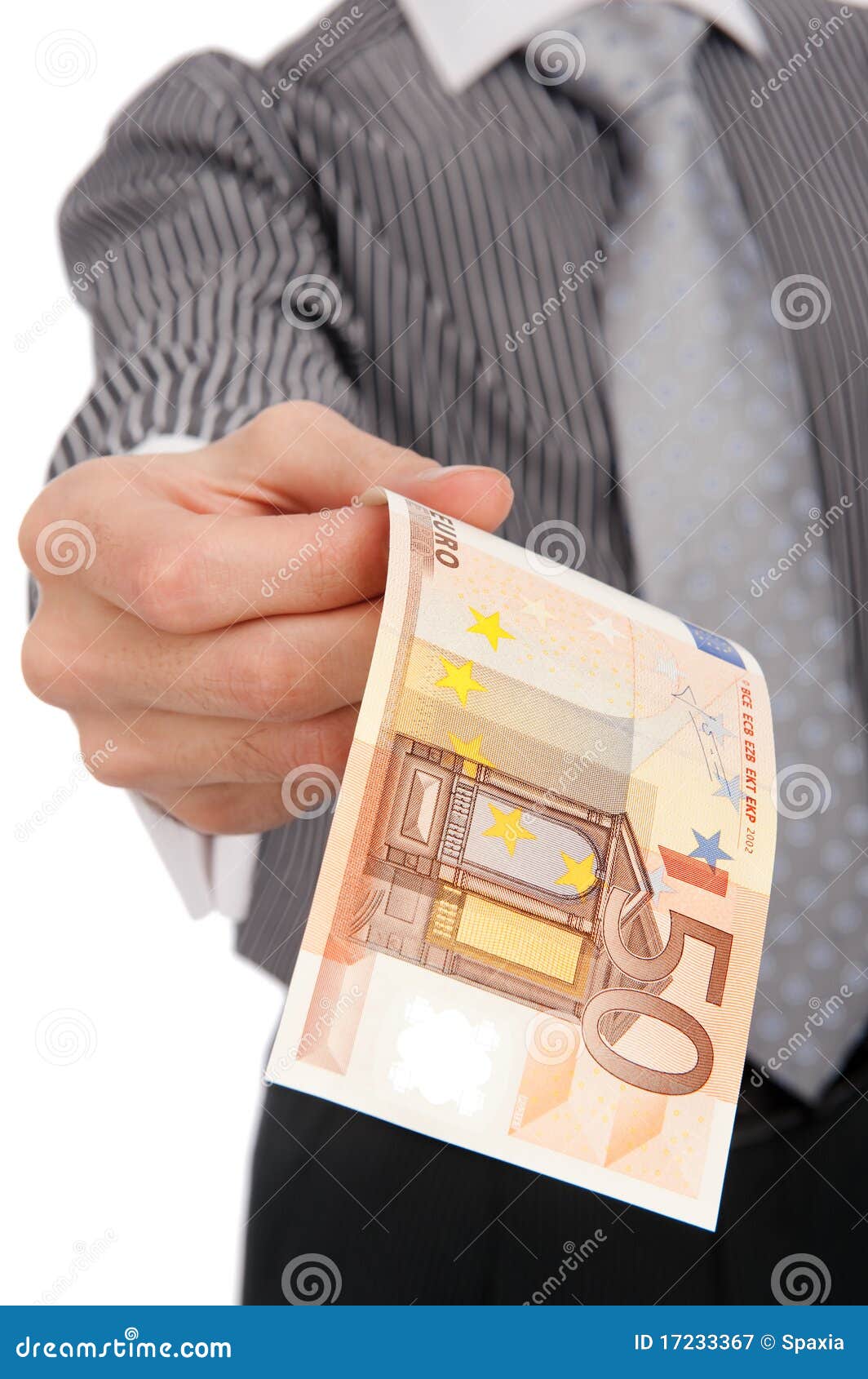 Euro in a hand stock image. Image of give, bill, banknote - 17233367