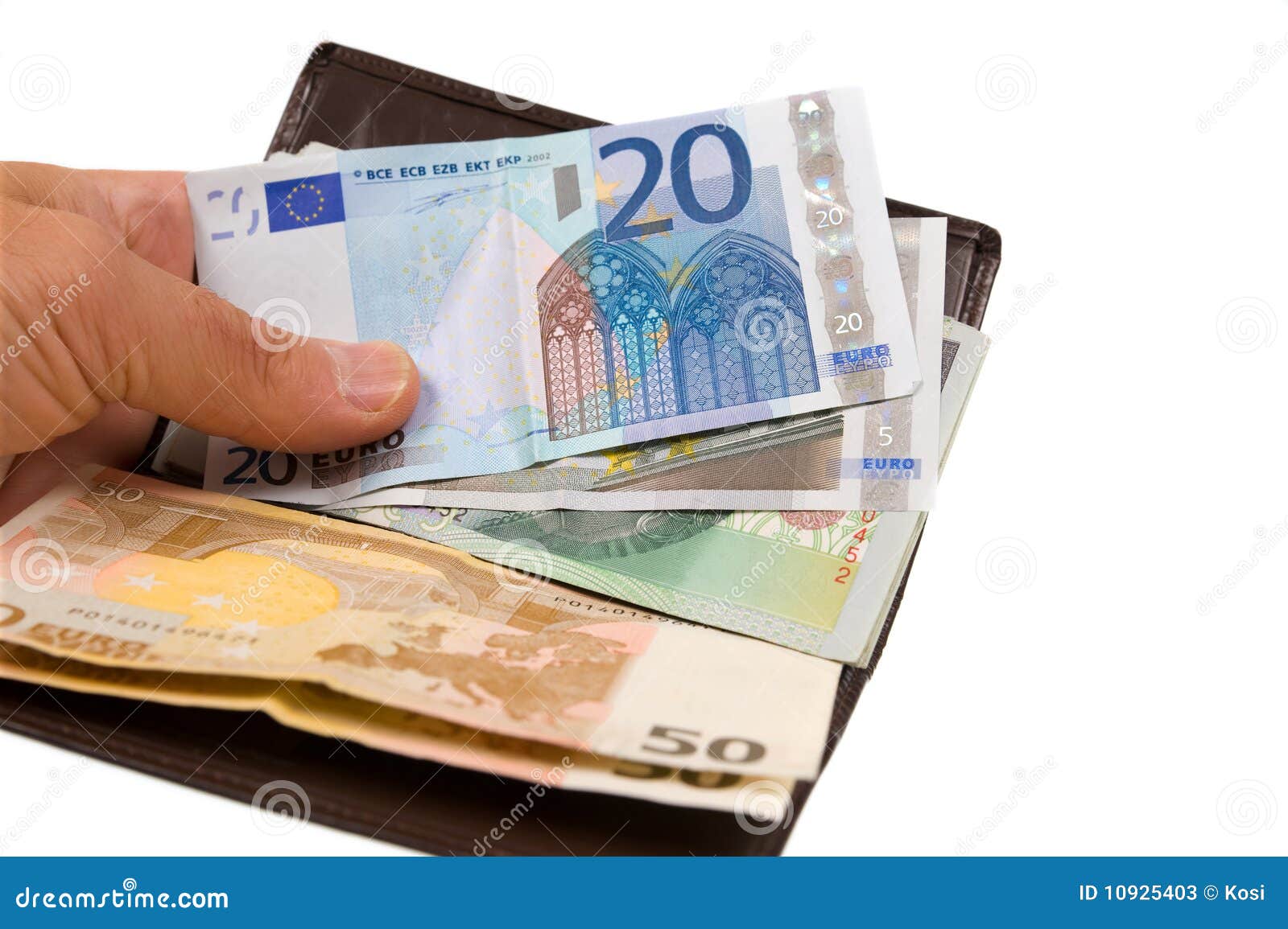 Euro isolated on white stock image. Image of macro, europe - 10925403