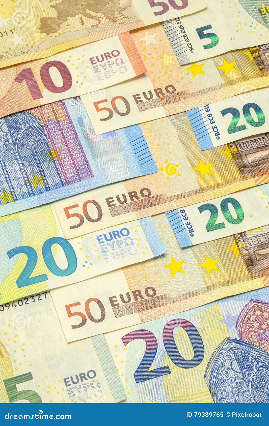 Euro Layout stock image. Image of pile, euros, wages - 79389765