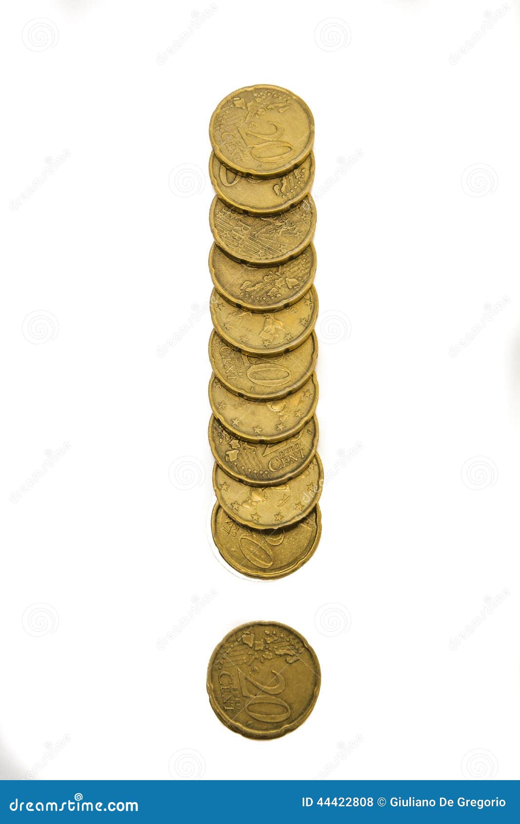 Euro mark stock photo. Image of error, crisi, exclamation - 44422808