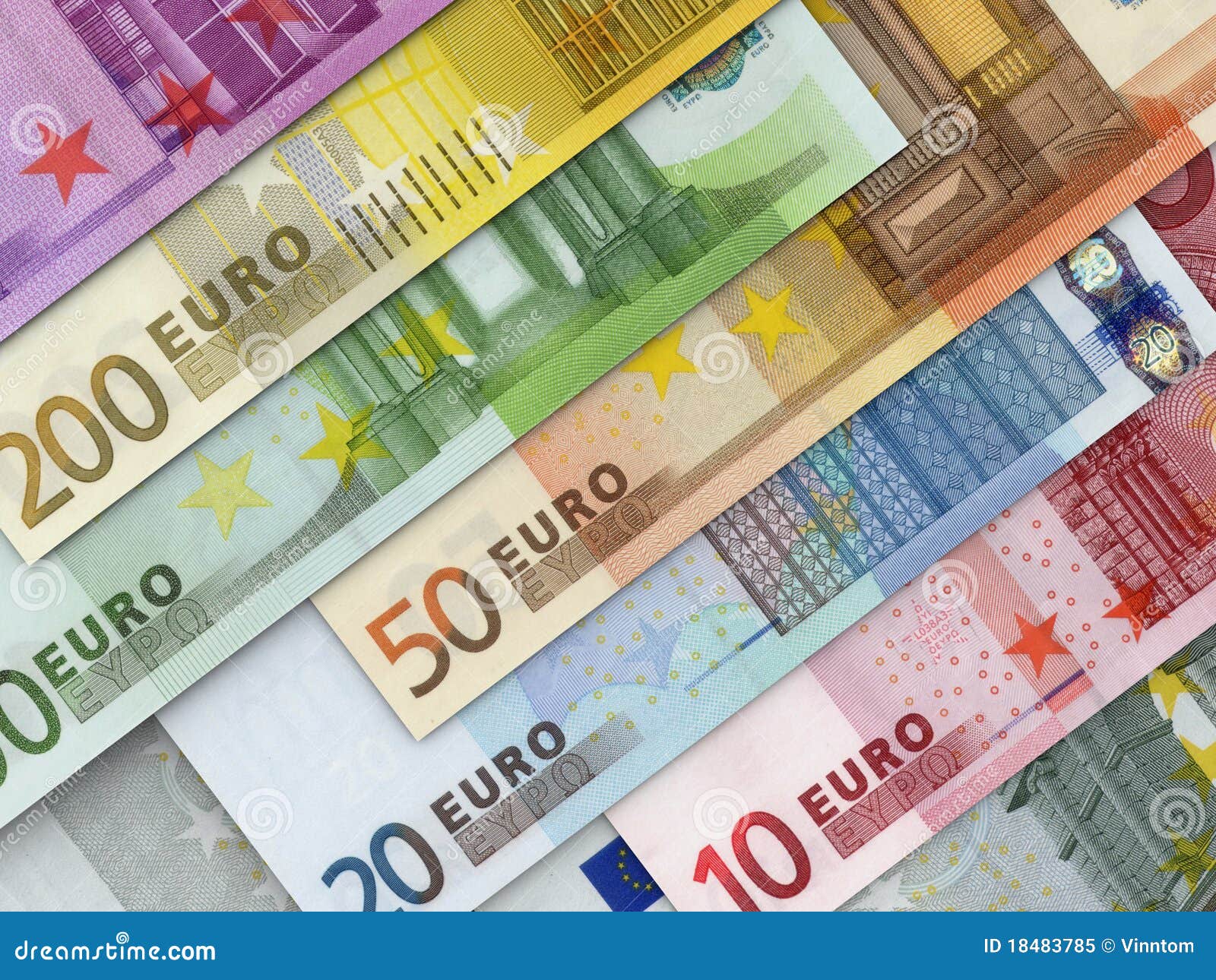 Euro Money Banknotes stock image. Image of calculator - 18483785