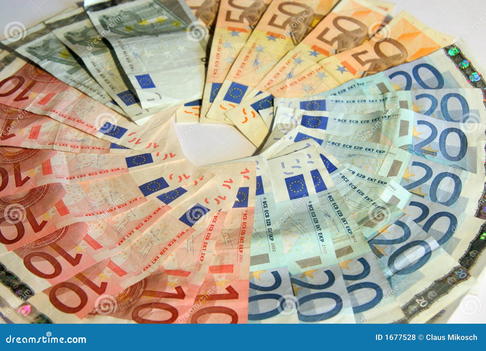 Euro notes stock photo. Image of blue, wealth, notes, bank - 1677528