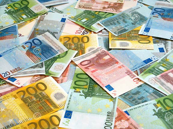 Euro notes stock image. Image of capital, economy, finance - 7770353