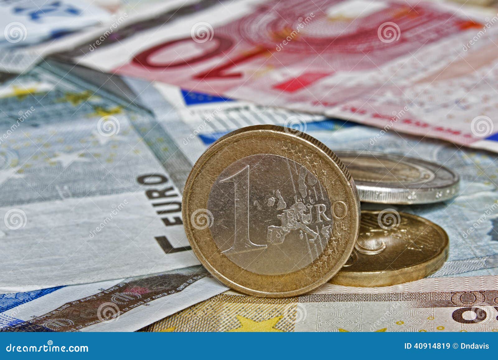 Ten Euro Paper Currency Signature And Watermark Royalty-Free Stock ...