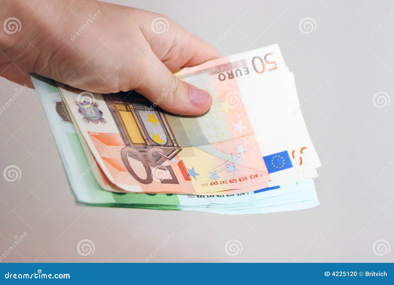 Euro payment stock photo. Image of forefront, financial - 4225120
