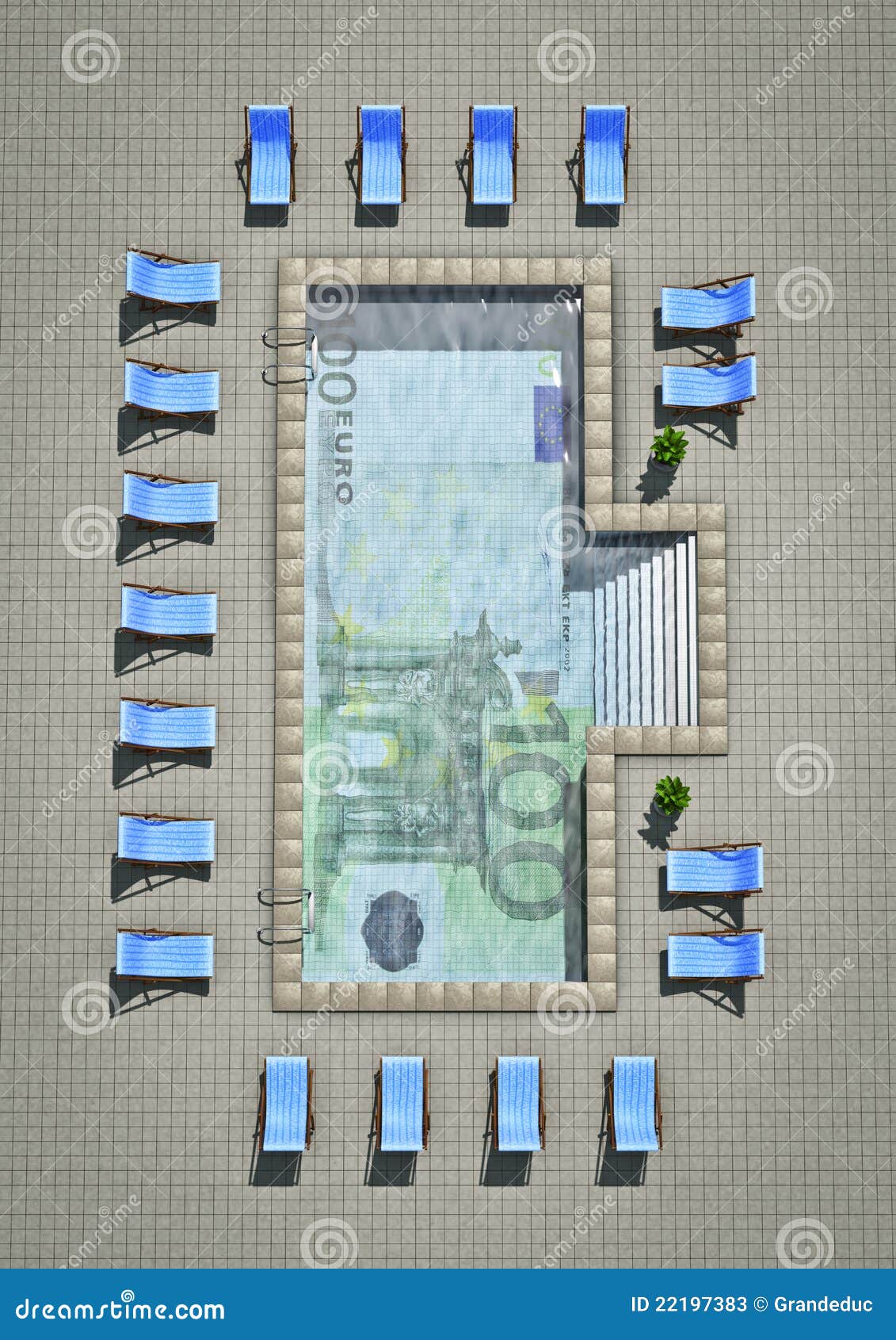 Euro pool stock illustration. Illustration of fortune - 22197383