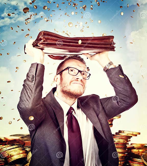 Euro rain stock illustration. Illustration of overnightbag - 38229829