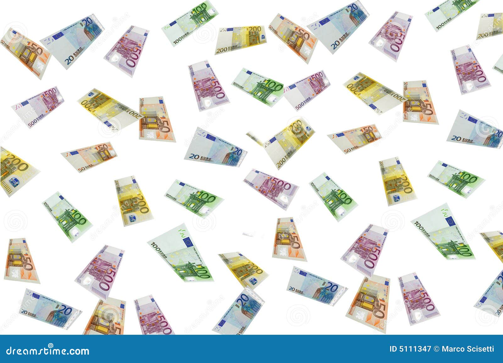 Euro Rain stock image. Image of euro, market, expenses - 5111347