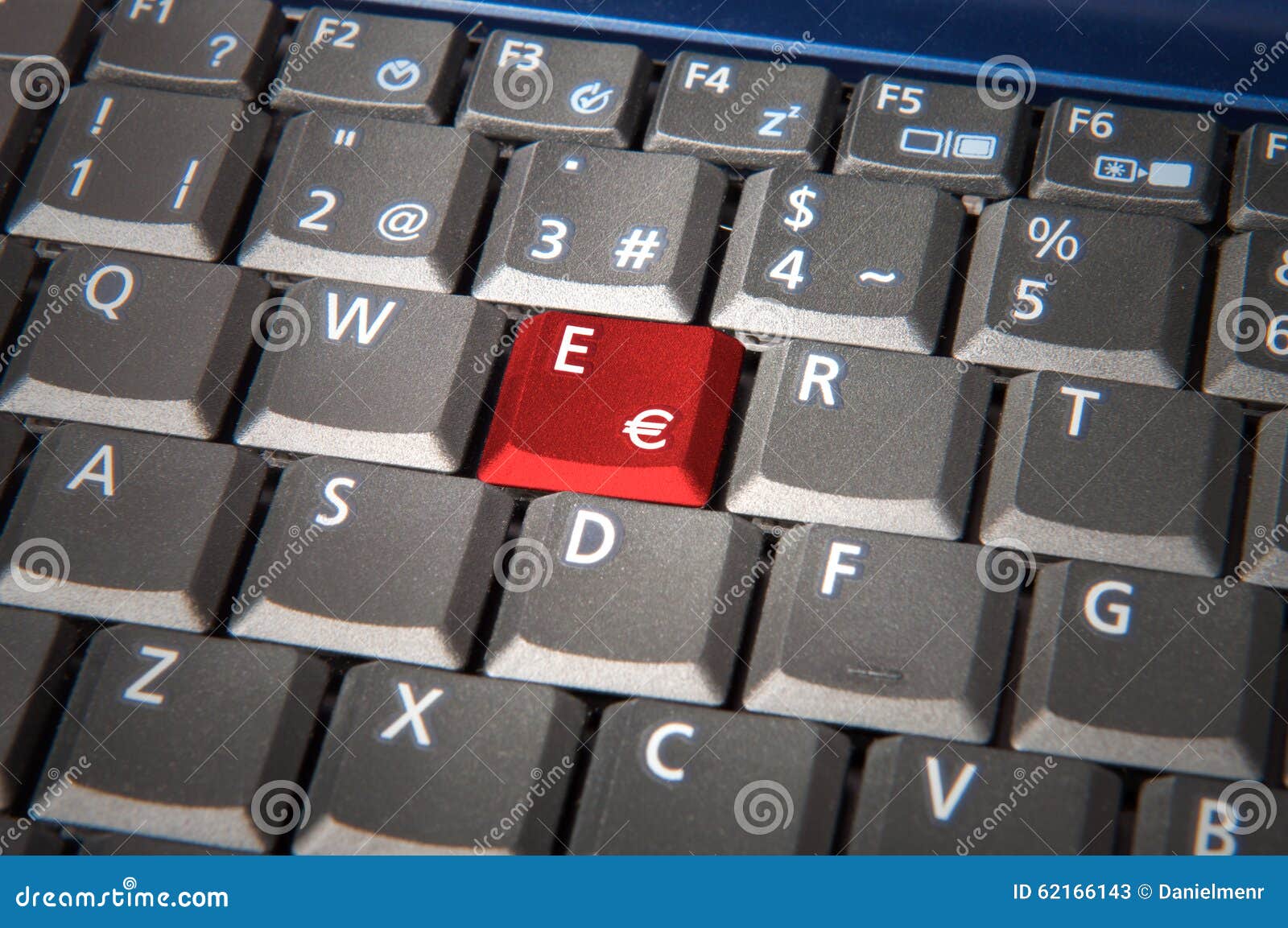 Euro red button stock image. Image of currency, digital - 62166143