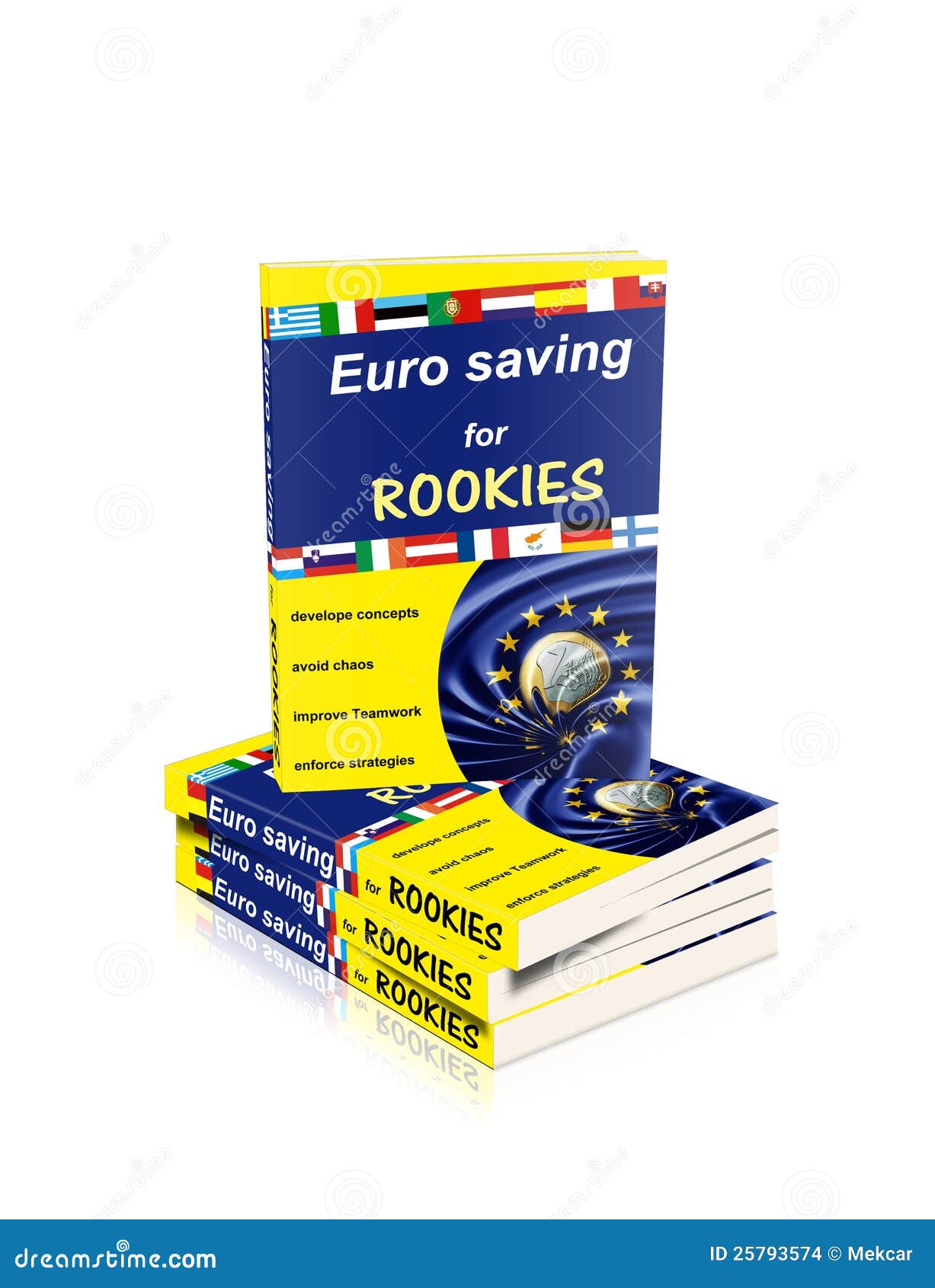 Euro saving book stock photo. Image of euro, cover, graphic - 25793574