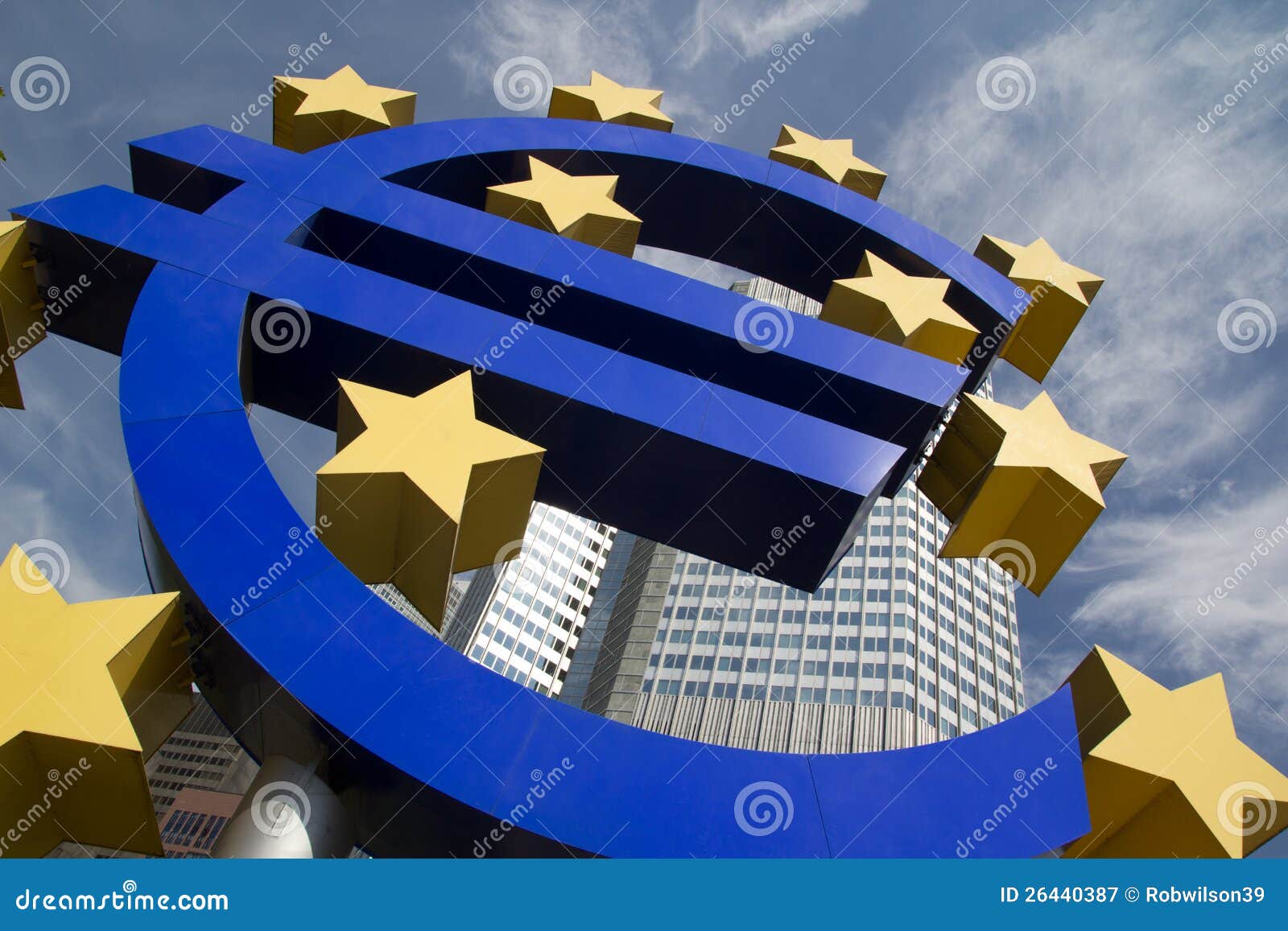 Euro Sign editorial photography. Image of europe, city - 26440387