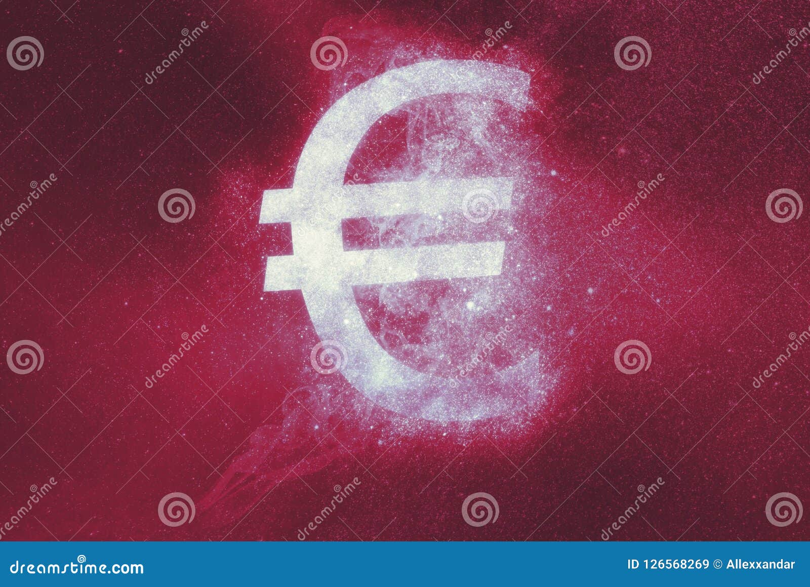 Euro Sign, Euro Symbol. Abstract Background Stock Image - Image of ...