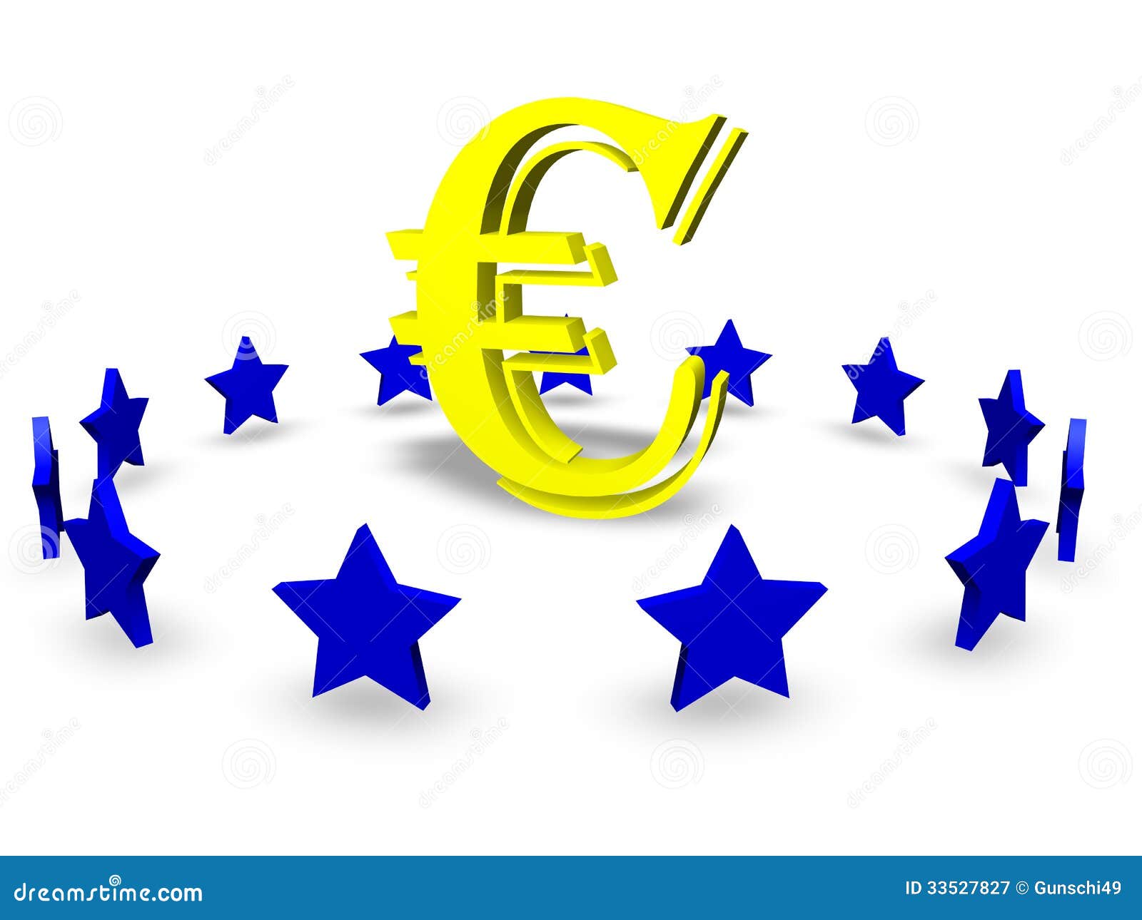 Euro Sign stock illustration. Illustration of european - 33527827