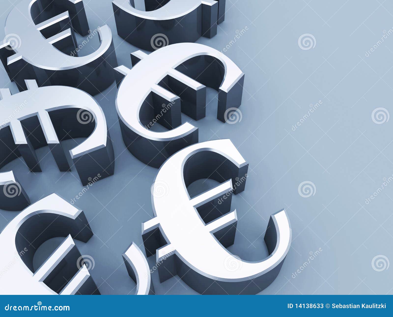 Euro signs stock illustration. Illustration of sign, single - 14138633