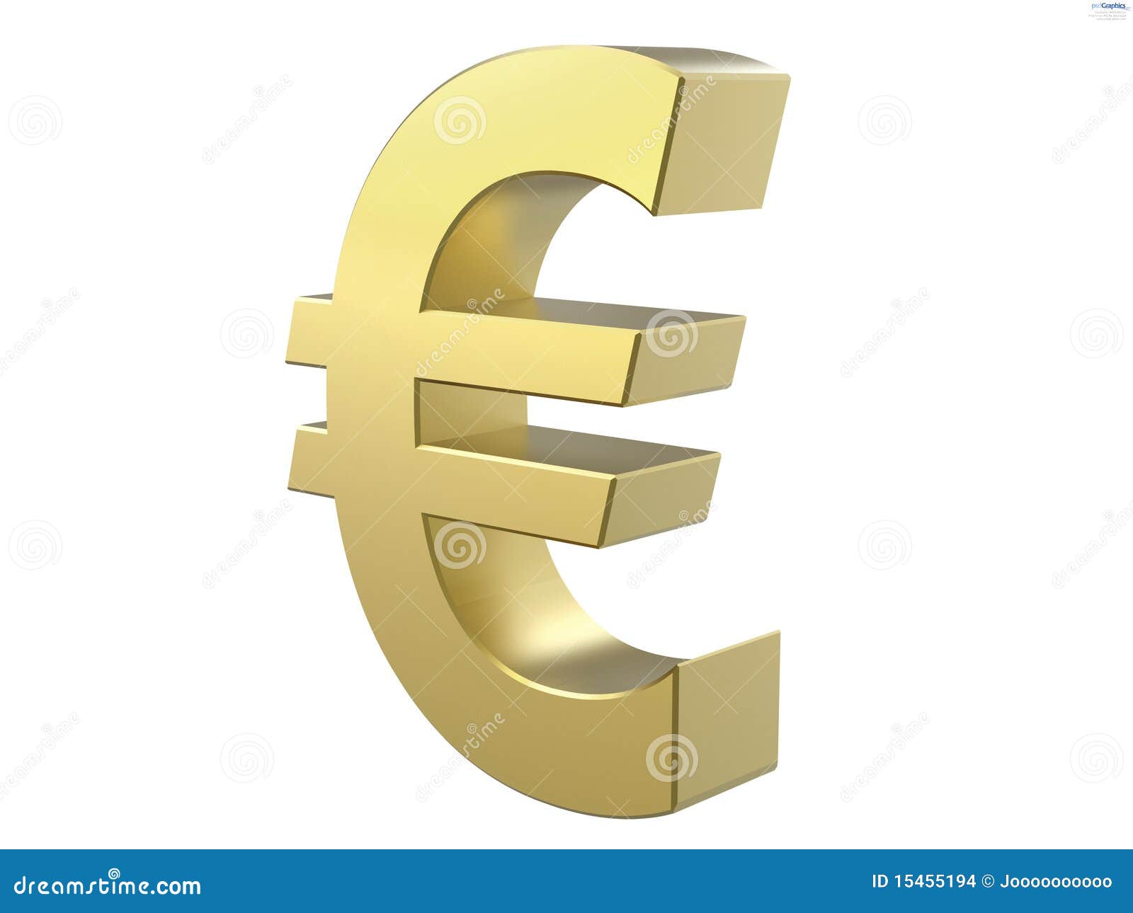 Euro simbolo illustrazione di stock. Illustrazione di prestito - 15455194