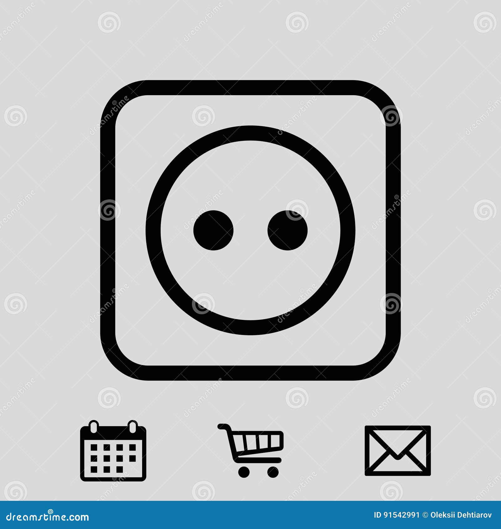 Euro Socket And Plug. Icon Set. Two 2 Pin Socket Sheme Isolated Vector ... Euro Socket And Plug. Icon Set. Two 2 Pin Socket Sheme Isolated Vector ...