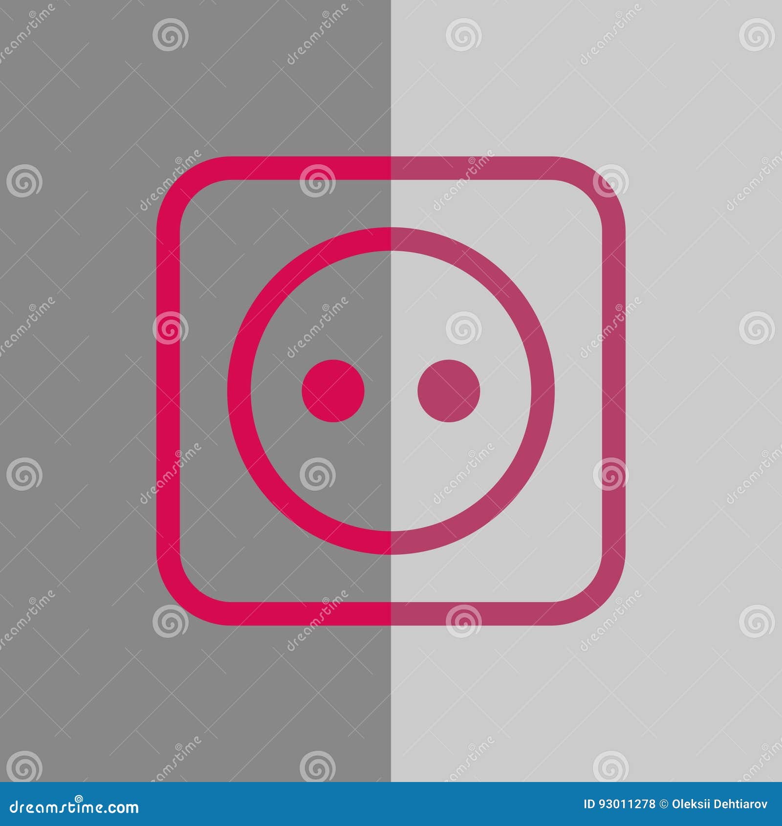 Euro Socket And Plug. Icon Set. Two 2 Pin Socket Sheme Isolated Vector ... Euro Socket And Plug. Icon Set. Two 2 Pin Socket Sheme Isolated Vector ...