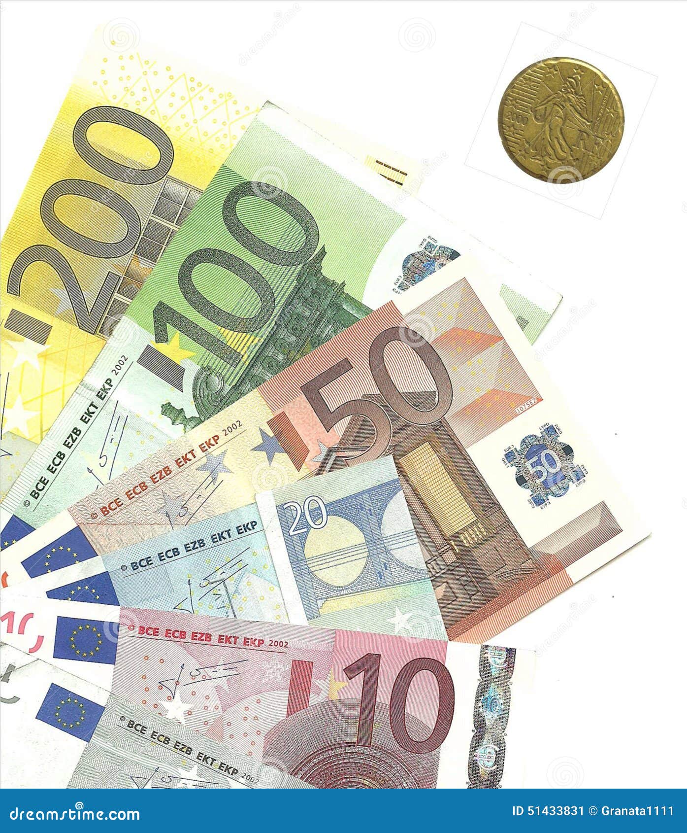 Euro soldi immagine stock. Immagine di investimento, contanti - 51433831