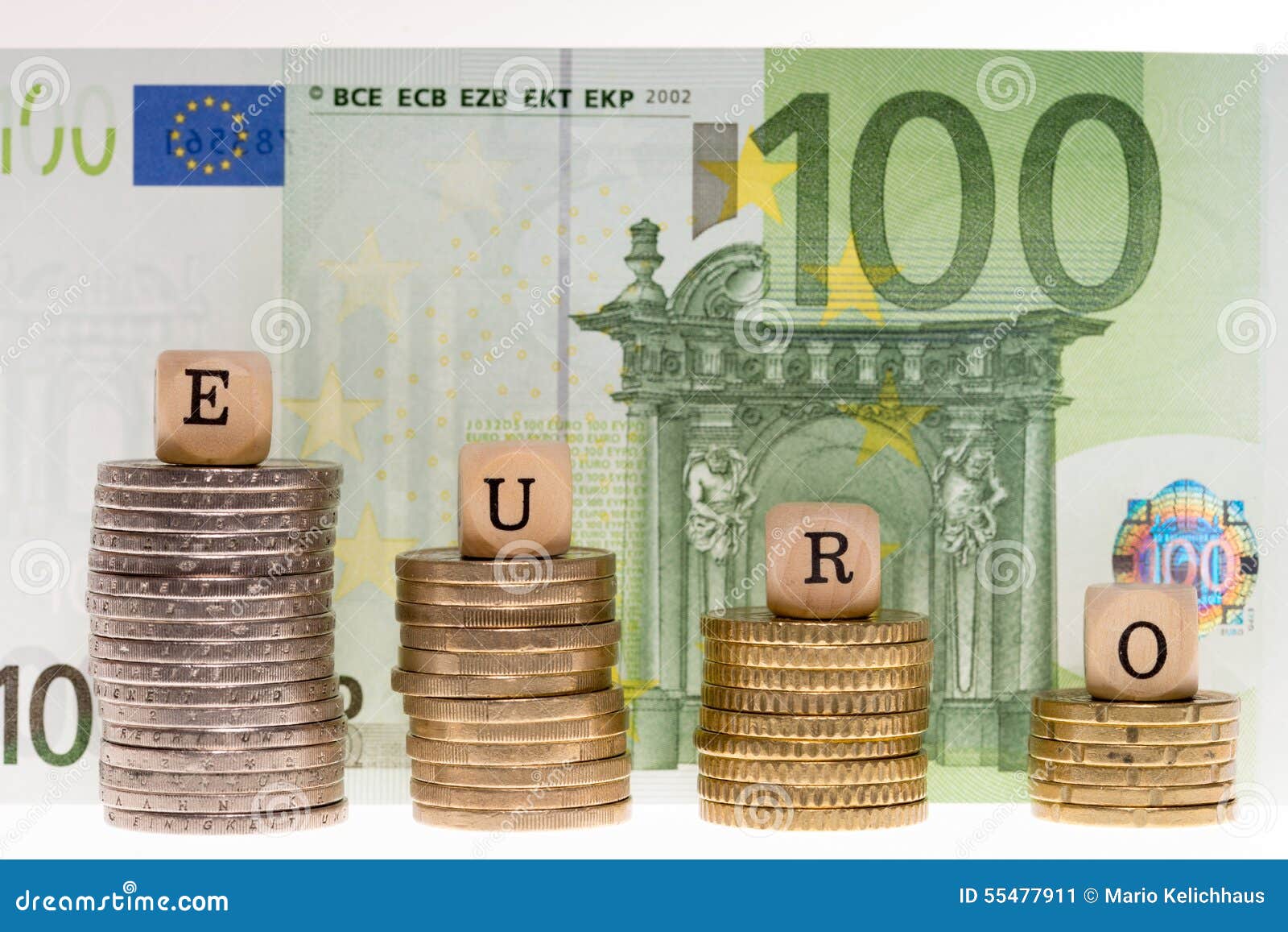 Euro soldi immagine stock. Immagine di risparmiatore - 55477911