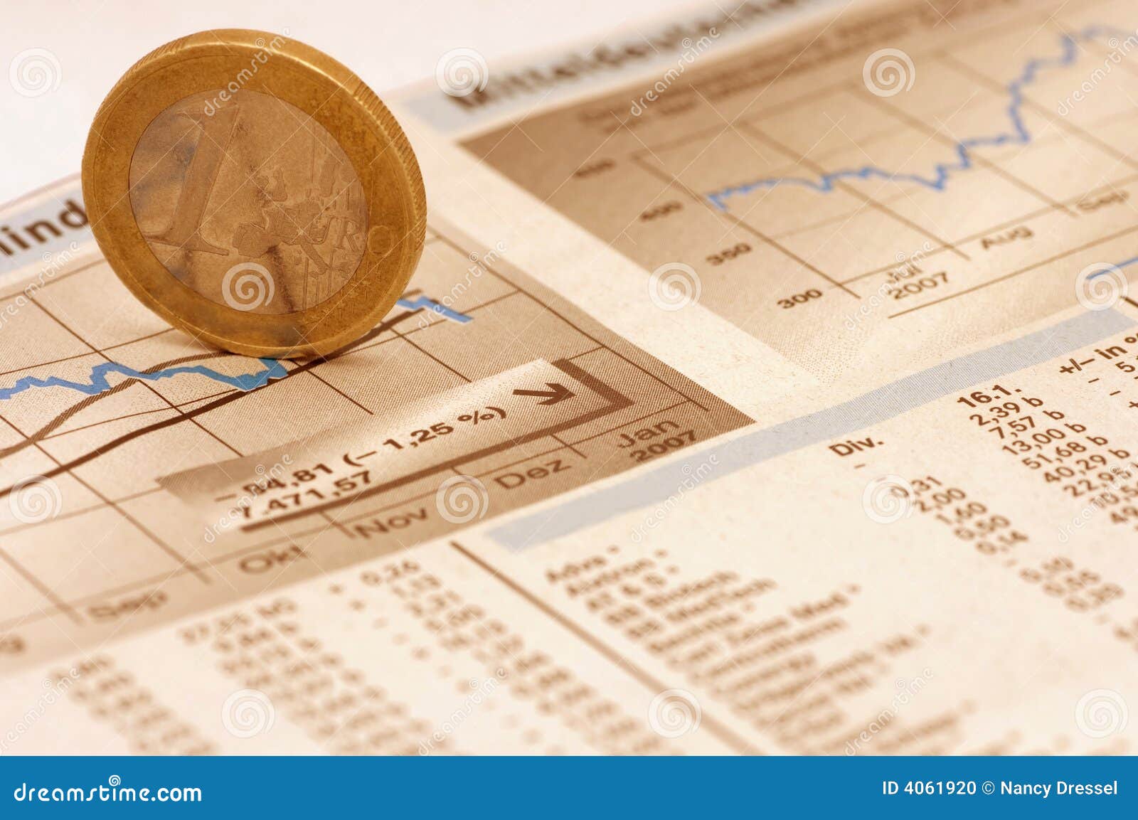 Euro stock market stock photo. Image of corporate, accounting - 4061920