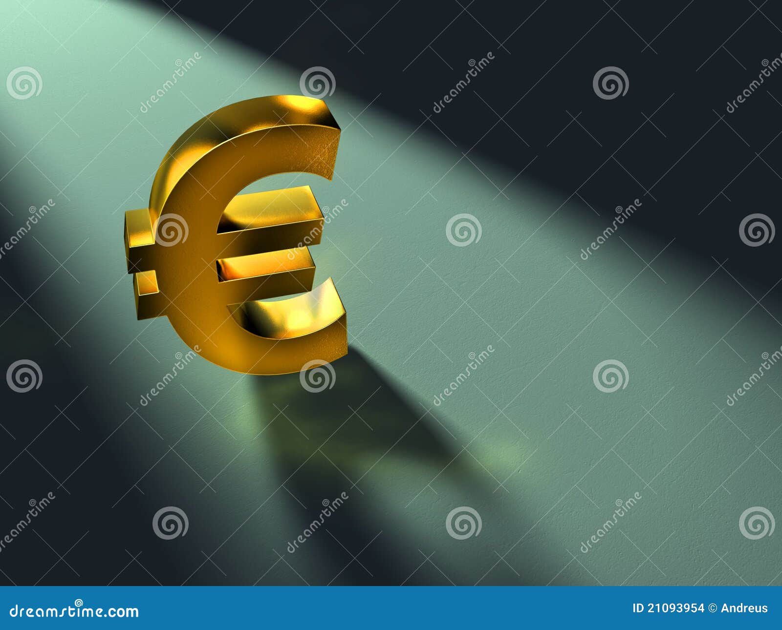 Euro Symbol And Monetary Icons Cycle Stock Illustration | CartoonDealer ...