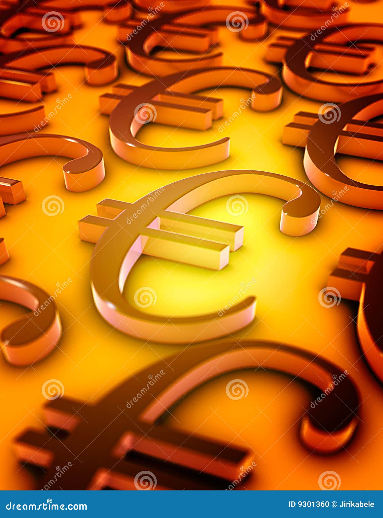 Euro symbol stock illustration. Illustration of cash, financial - 9301360