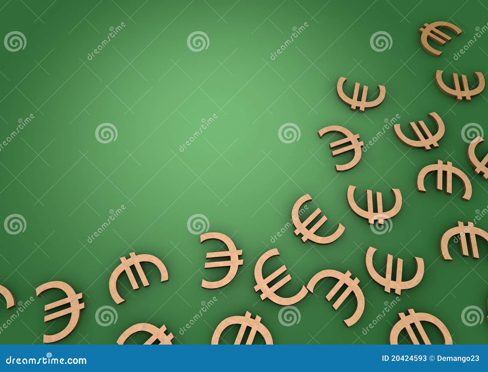 Group Of Euro Coin Piles, Money Hoard, Wide-angle Royalty-Free ...