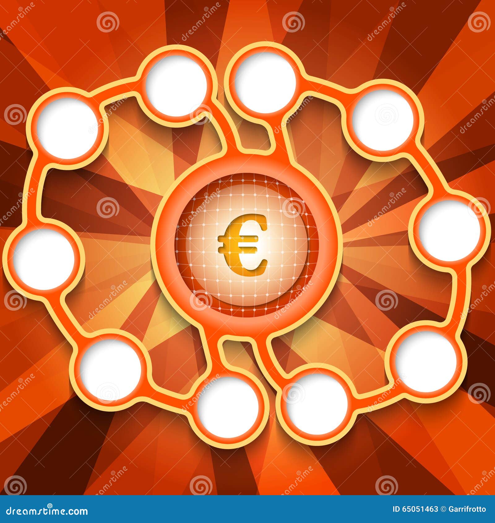 Euro symbol stock vector. Illustration of bank, currency - 65051463