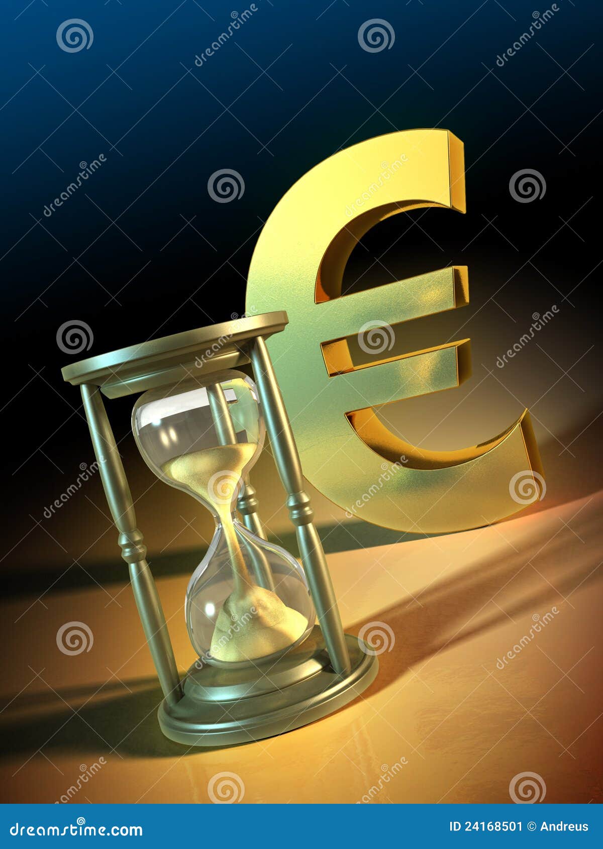 Euro time stock illustration. Illustration of europe - 24168501