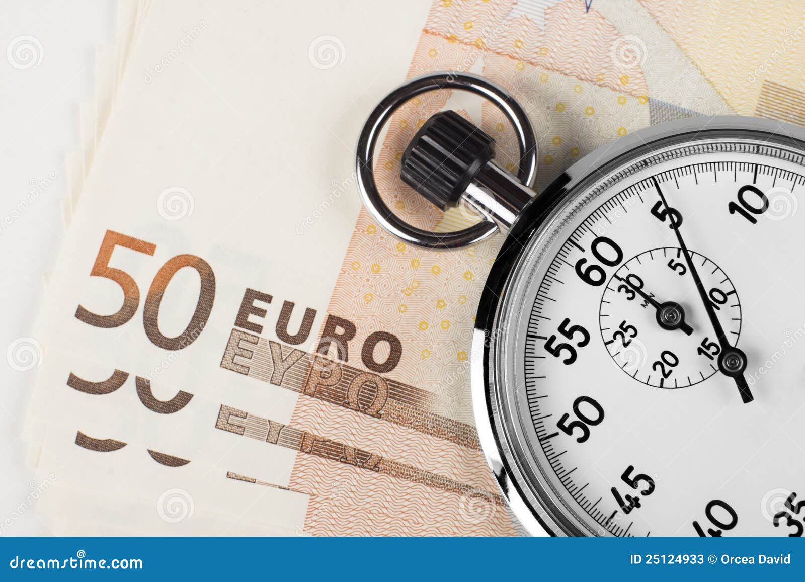 Euro Time stock image. Image of macro, finance, button - 25124933