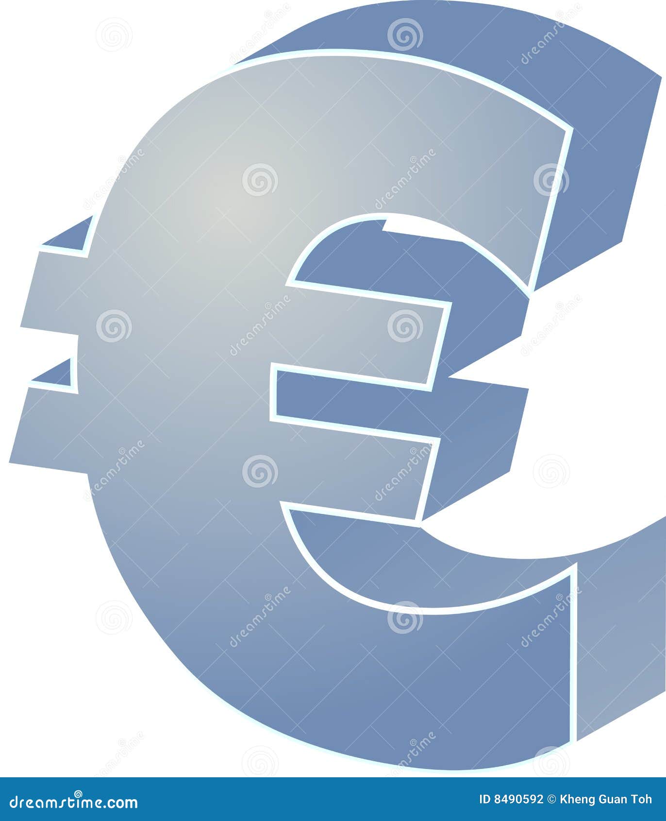 Euro valuta illustrazione di stock. Illustrazione di tasso - 8490592