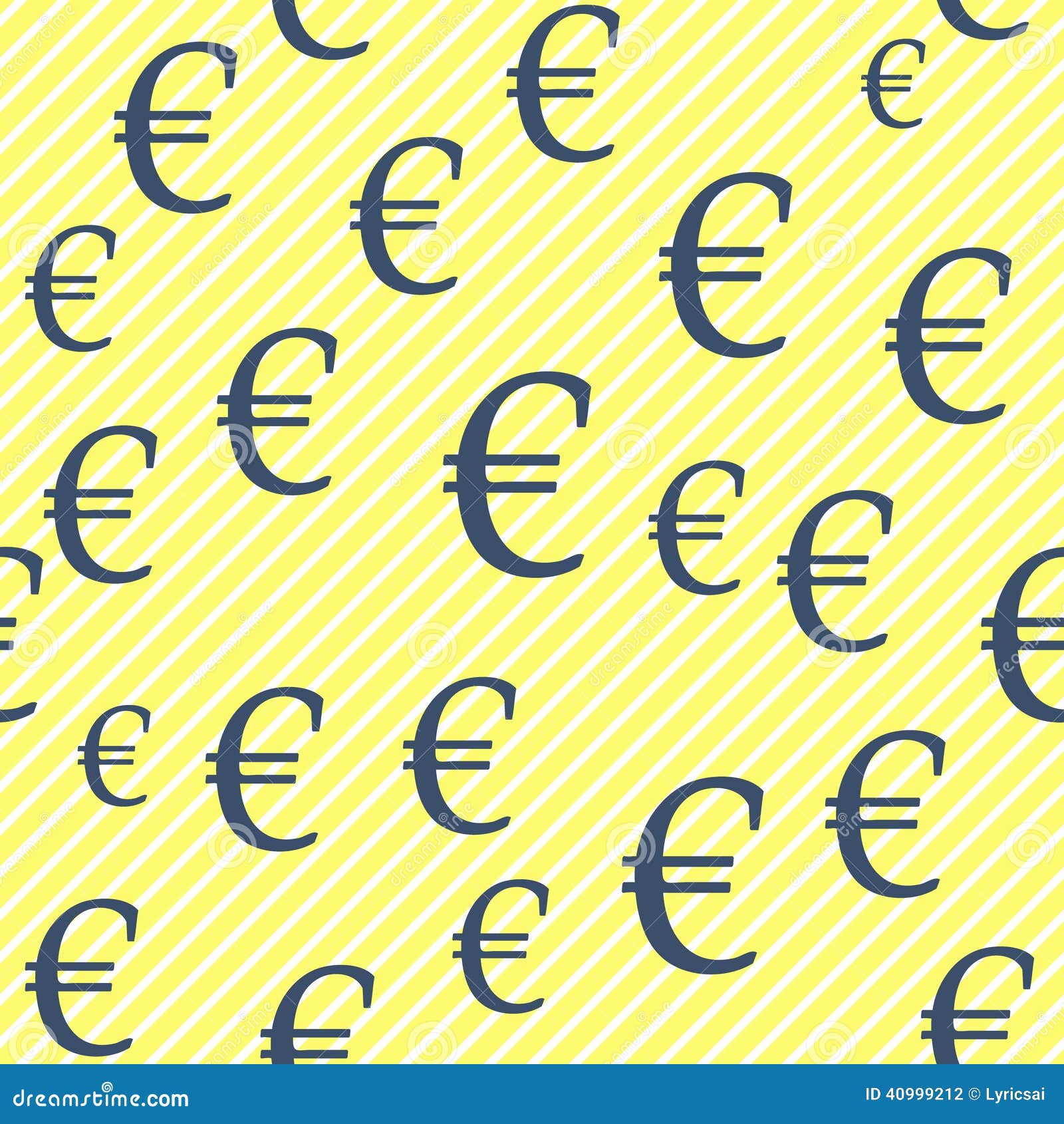 Euro pattern stock vector. Illustration of europe, pattern - 40999212
